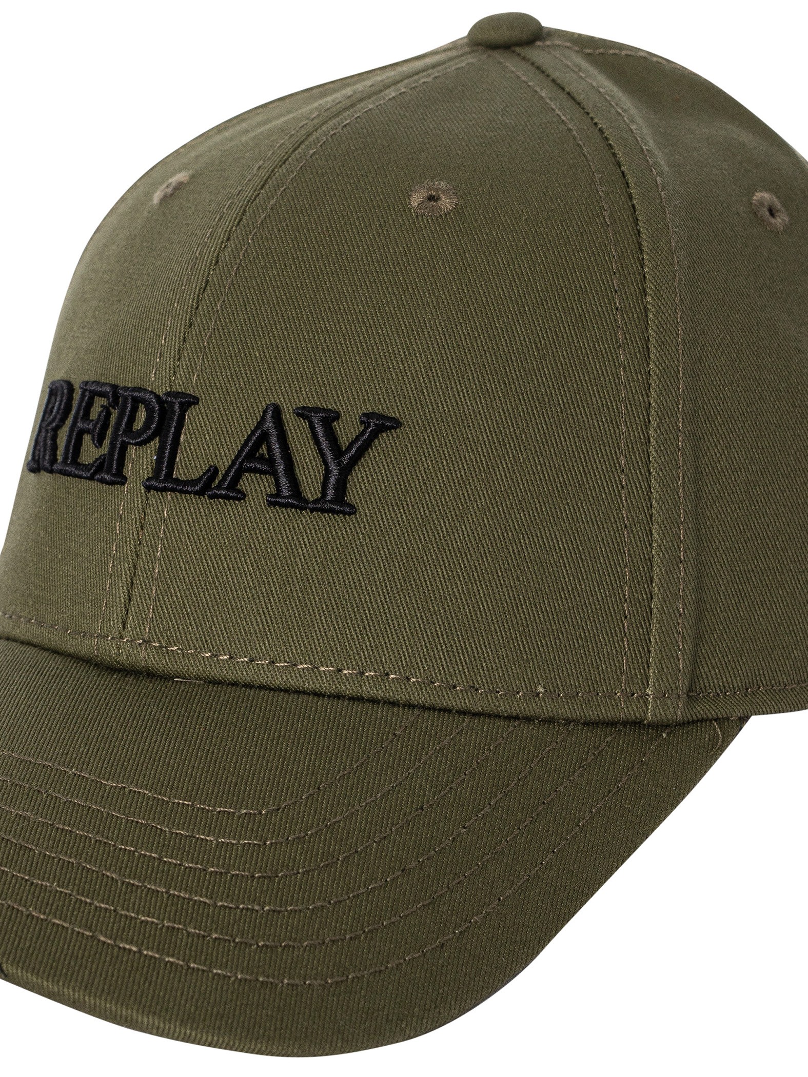 Replay Logo Baseball Cap - Green | Standout