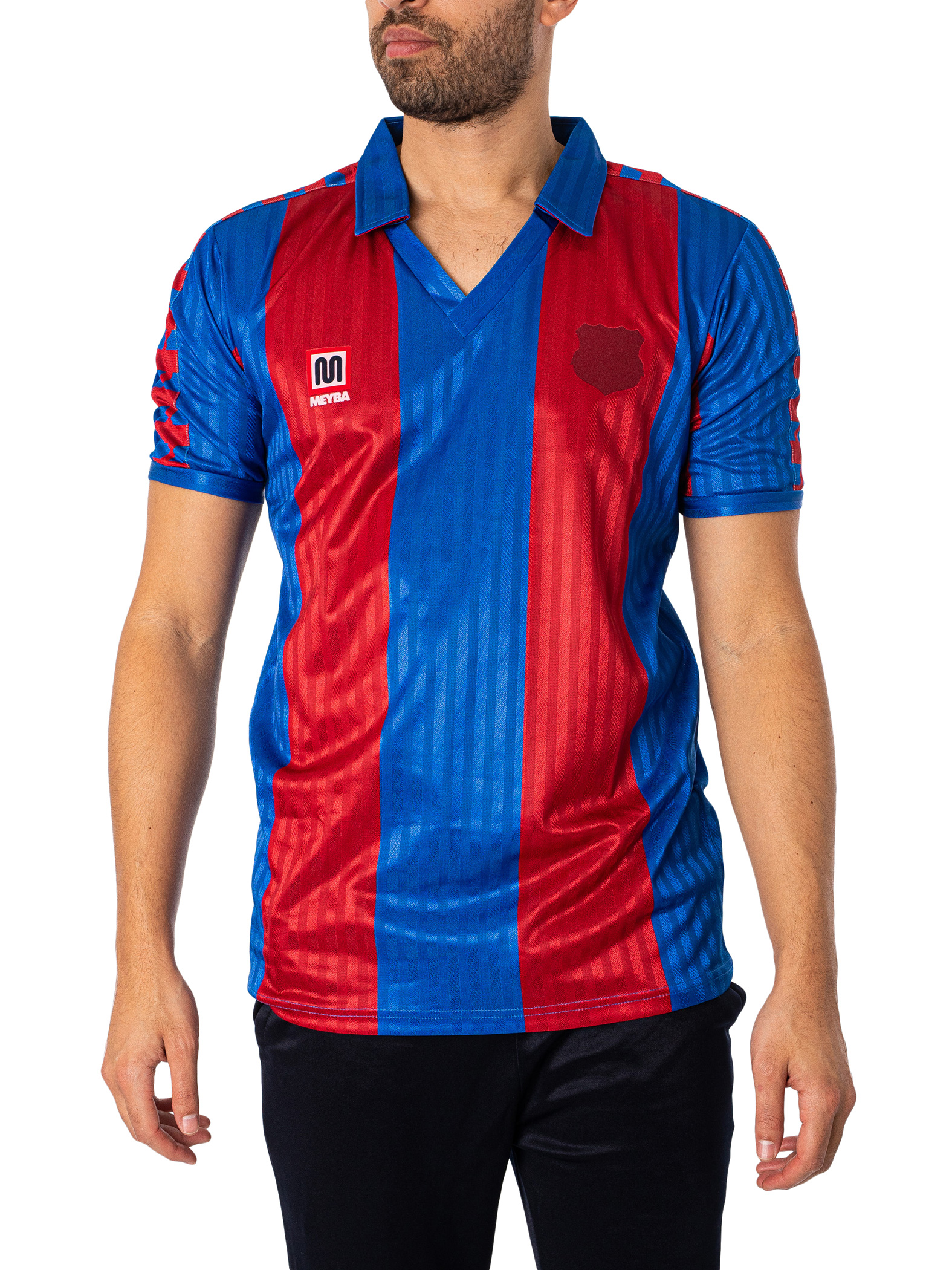 Meyba Blaugrana Barcelona 89-91 Shirt - Navy/Rio Red | Standout