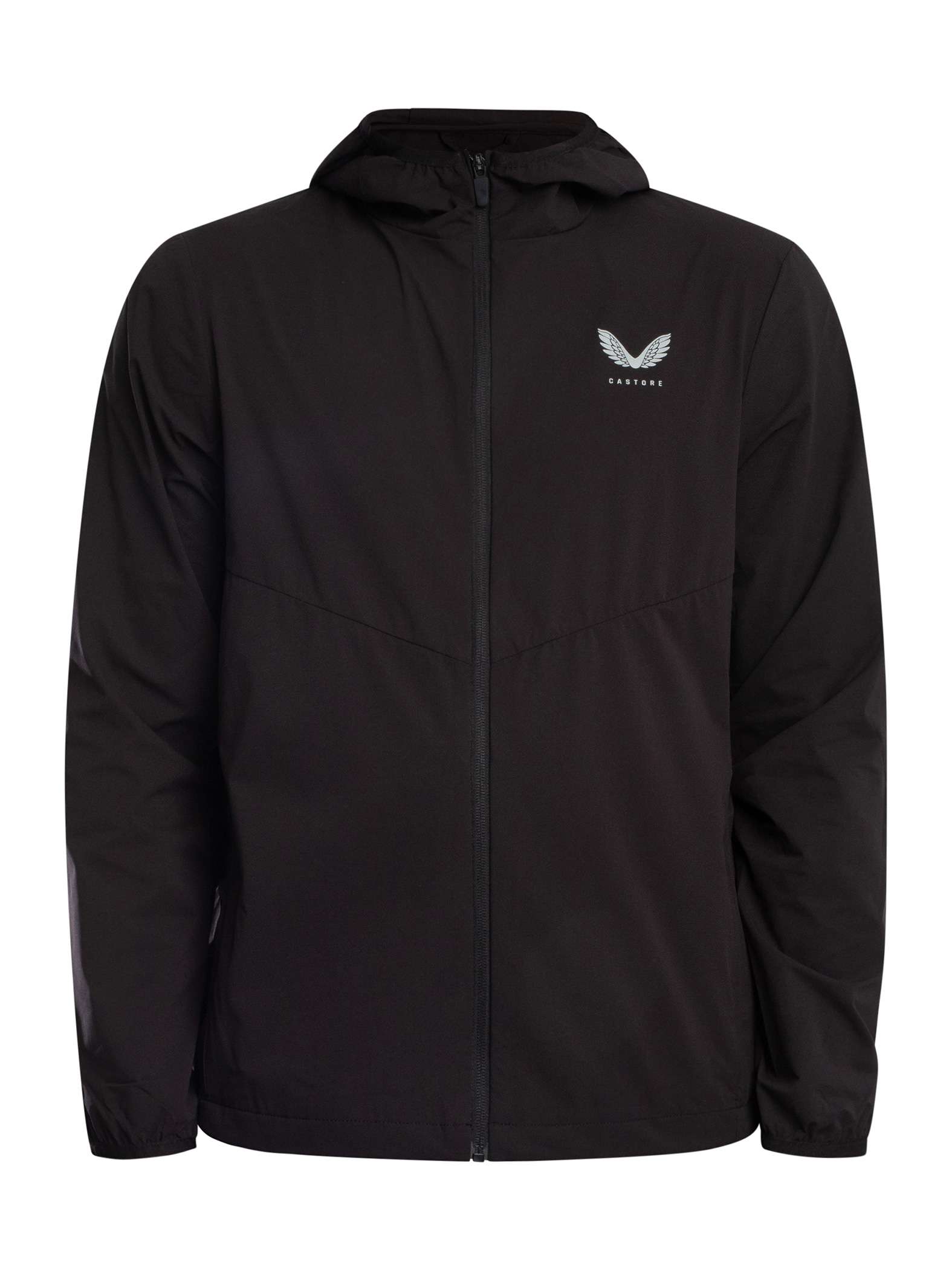 Castore Lightweight Zip Through Jacket - Black | Standout